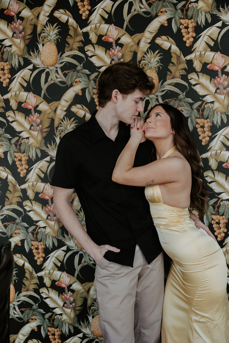 Romantic Bar Photoshoot at Cocktail YXE | Ninth Avenue Studios