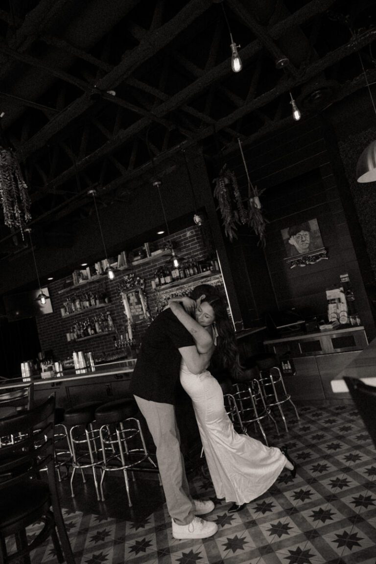 Romantic Bar Photoshoot at Cocktail YXE | Ninth Avenue Studios